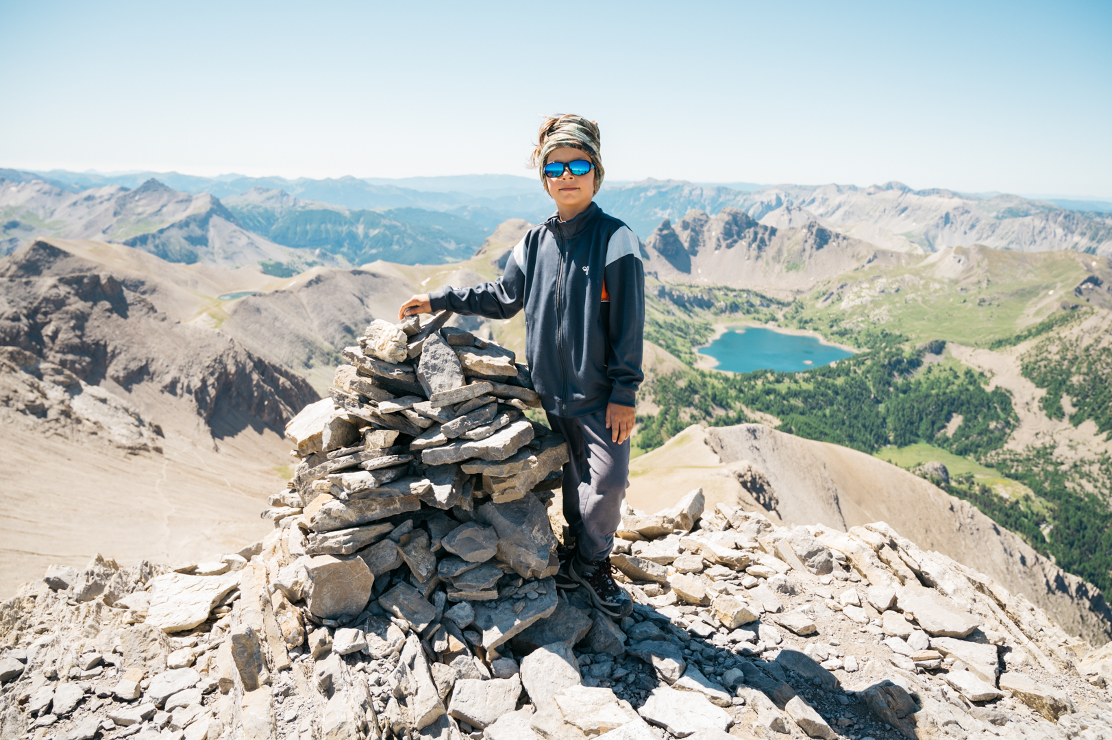 Randonnée du Mont Pelat en famille - Les voyages de Tao